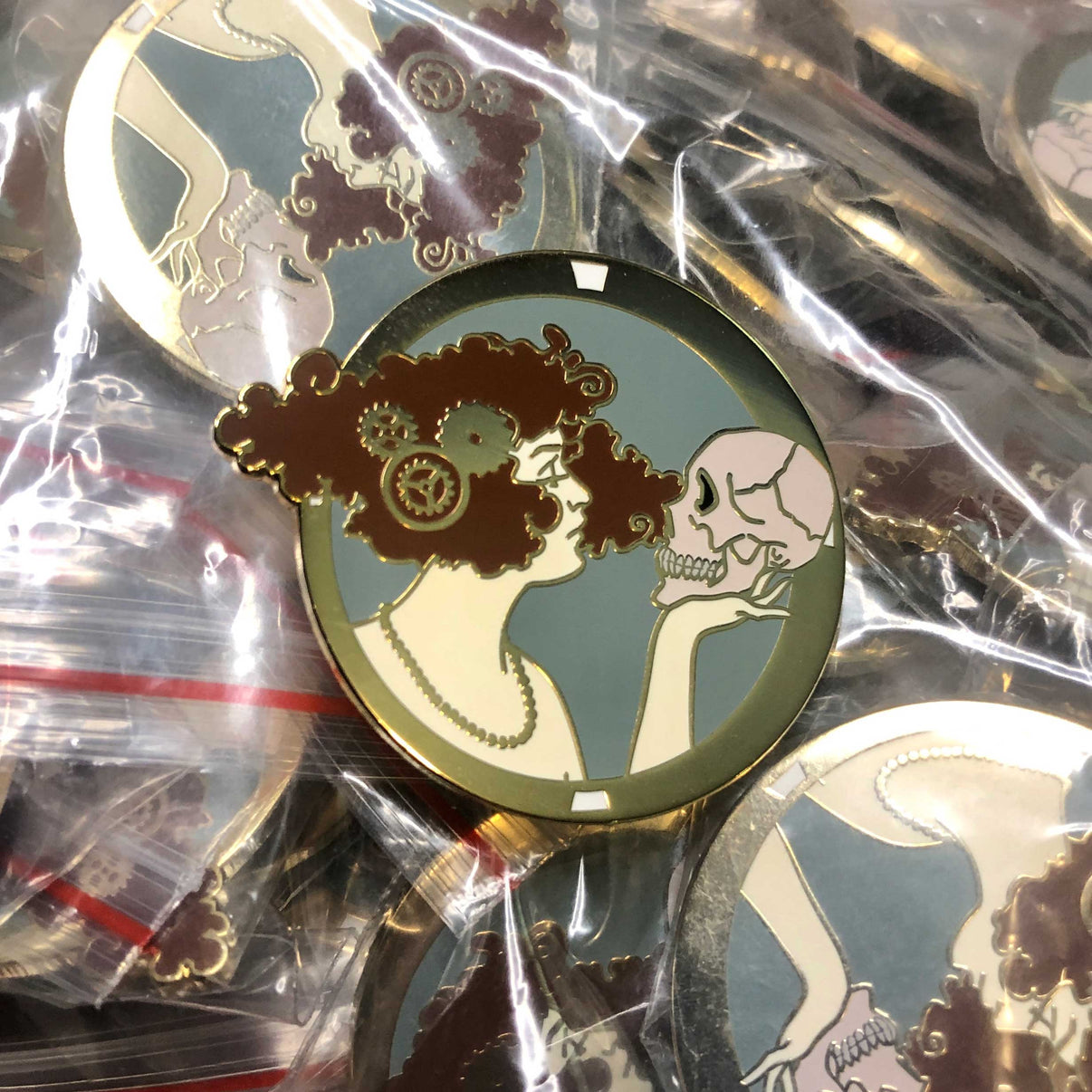 Exquisite Corpse Enamel Pin – TheExCB